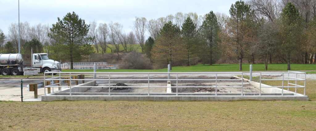 WWTP Upgrades- Street Sweeping Pit – Cold Harbor Building Company